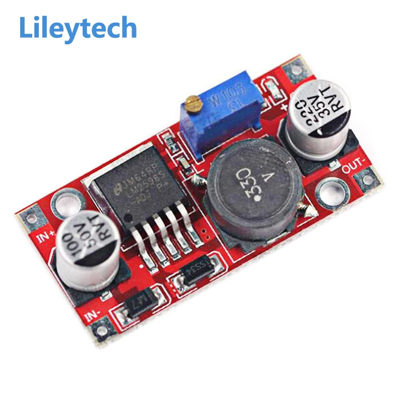 LM2596S DC DC 3.6 46V 3A adjustable step down power Supply module With reverse connection ...