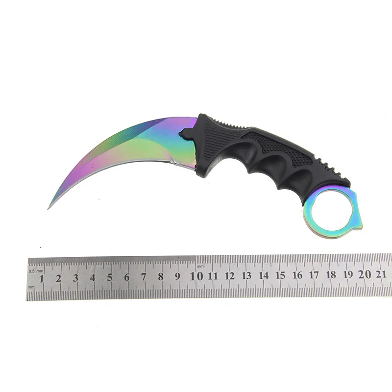 Karambit cuchillo CS GO Counter Strike Cuchillos de caza Supervivencia ...