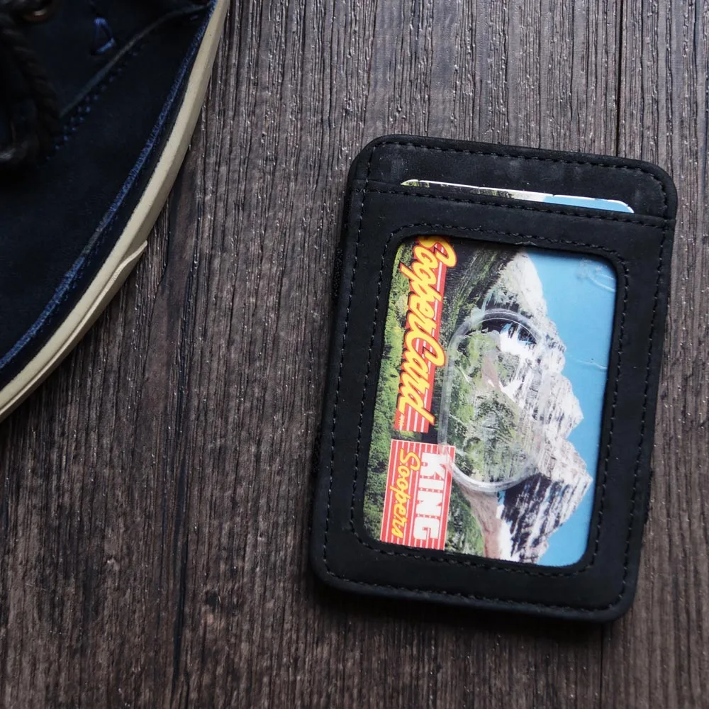 Mitao Factory New Fashion Casual Mini Leather Magic Wallets Clip for ...