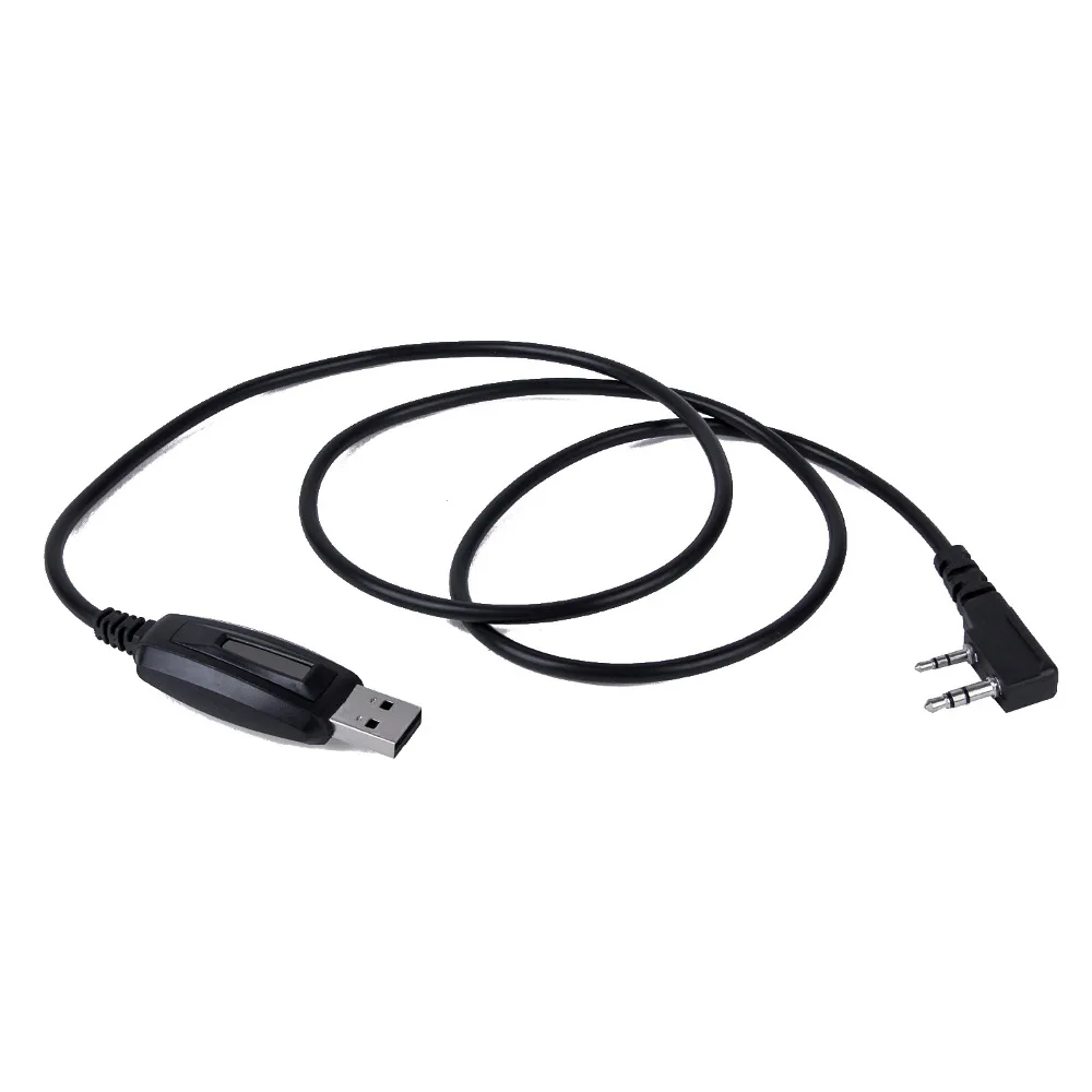 2 pin TYT MD 380 USB Programming Cable for DMR Radio Retevis RT3 RT8 ...