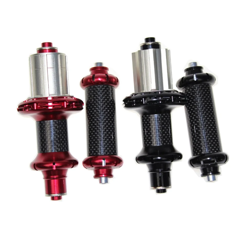 スーパーライトpowerway r36カーボンハブロードバイクハブストレートプル道路自転車ハブフロント20リア24穴赤と黒色|hubs ...