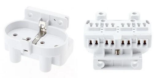 LED 2G11 램프베이스 2G11 소켓, 2G11 어댑터 램프 홀더 2G11 H 튜브 소켓, 10 개|2g11 lamp ...