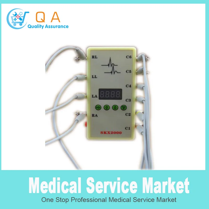 SKX 2000G Multi function ECG signal simulator/multiple ECG waveform ...