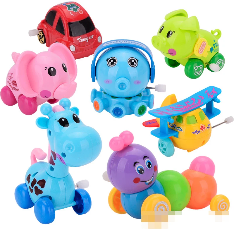 Animals Wind Up Toys Kids Funny Clockwork Toy Baby Boys Animals Design ...