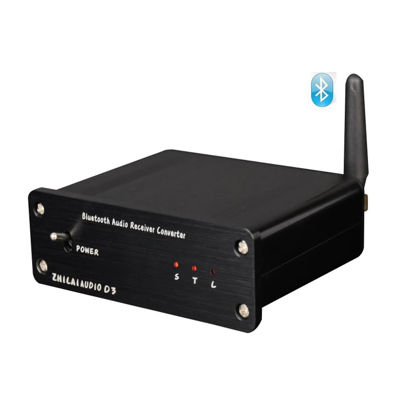 DAC ZHILAI D3 Wireless WIFI HIFI Bluetooth Audio Receiver Converter ...