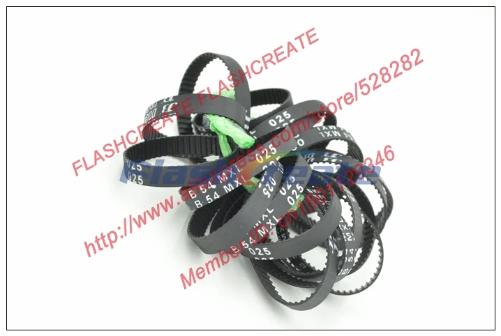 Powge B54 Mxl Timing Belt Teeth 54 Width 6.35mm Perimeter 109.73mm ...
