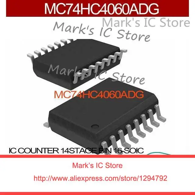 Mc74hc4060adg IC 14STAGE BIN 16 SOIC MC74HC4060A Semiconductor 74HC40 ...