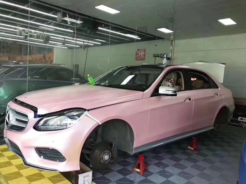 Pearl Pink Car