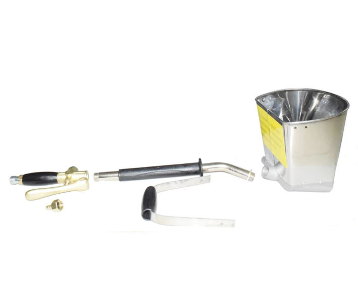 Wall Mortar Gun Stucco shovel Hopper Ladle Cement Air Stucco sprayer ...