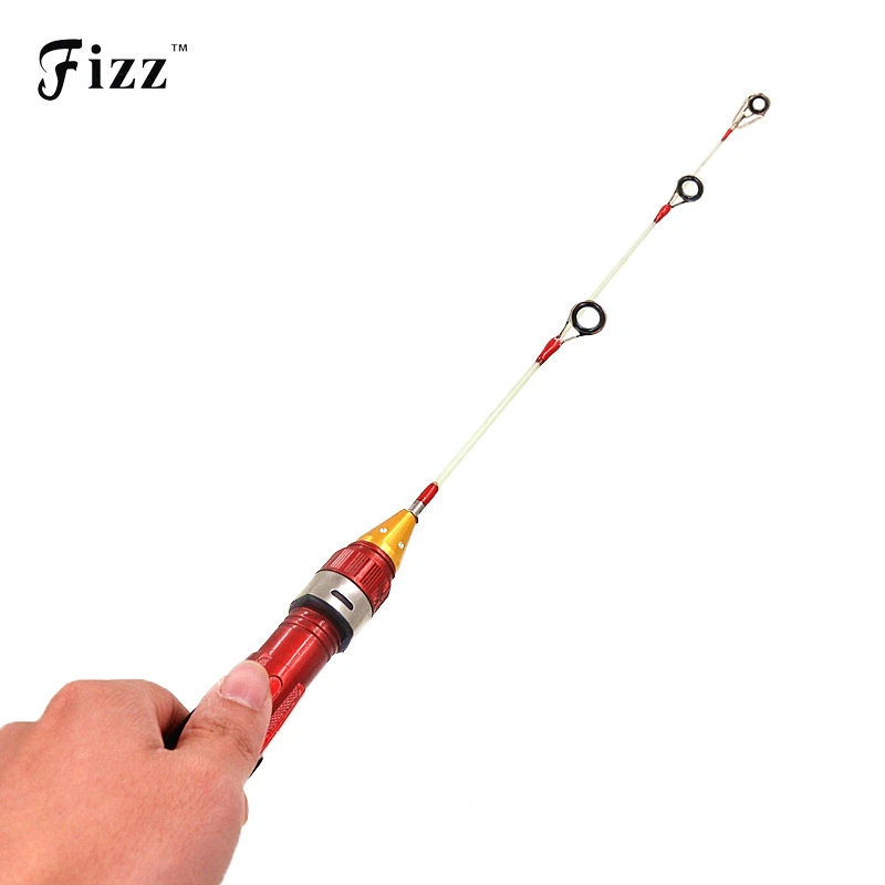 Portable Mini Winter Fishing Rod 50cm Metal Joint Ice Fishing Pole ...