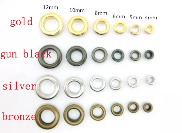 Brass Eyelet Size Chart