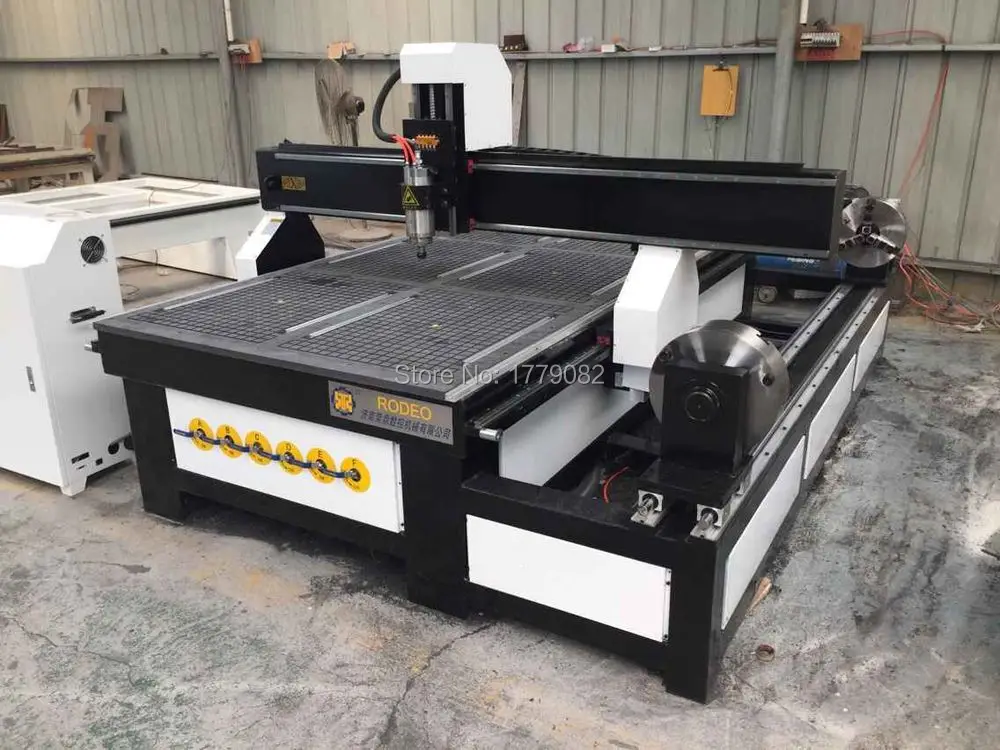 Cnc para trabajar la madera / cnc de 4 ejes con el brazo giratorio ...