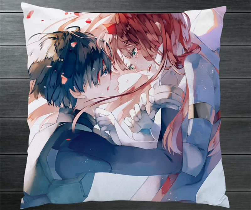 Darling in the Franxx Zero Two 02 HIRO 016 Anime Two Side Pillowcases ...