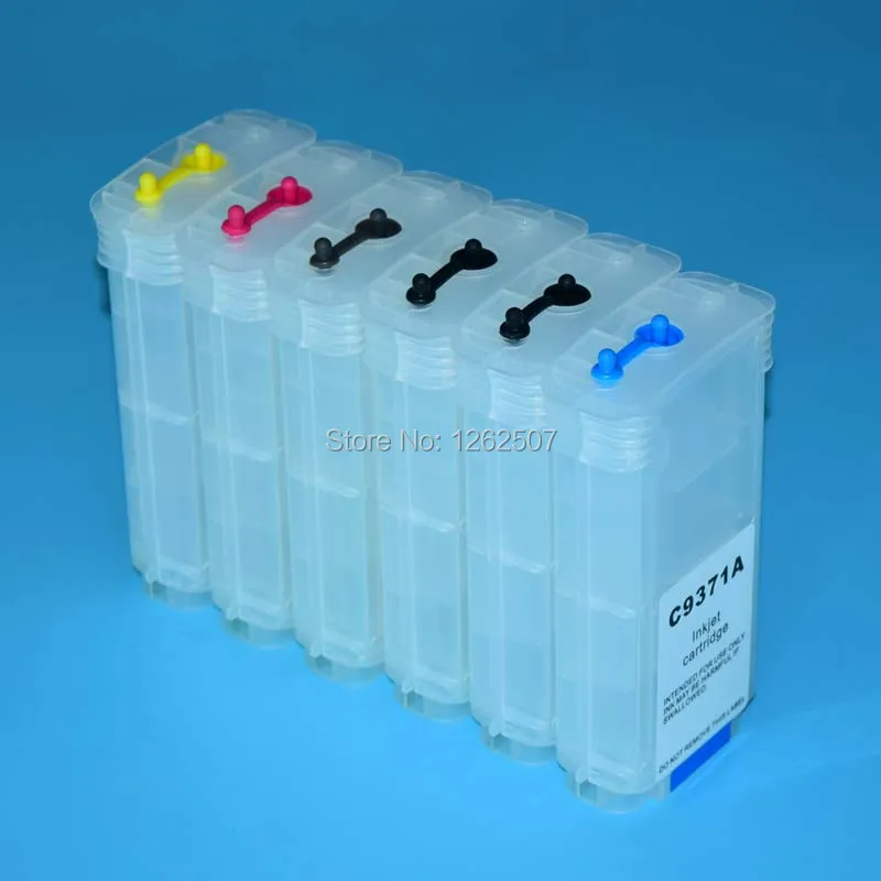 280ML-130ML-6Colors-For-HP727-Refillable-Ink-Cartridge-For-HP-Designjet ...