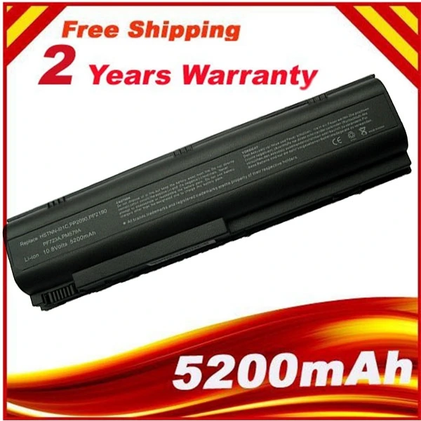 5200mAh Battery Laptop battery For HP/COMPAQ M2000 M2100 M2200 M2300 ...