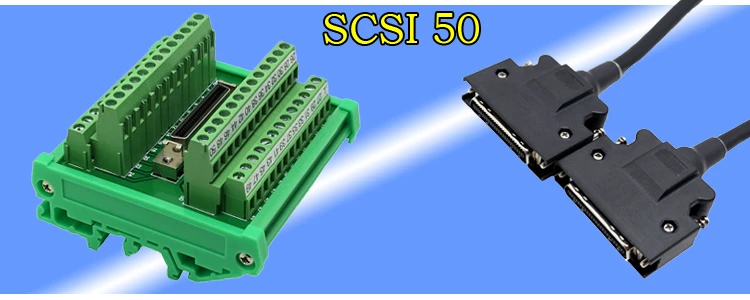 Universal Scsi 50 Scsi50 Cn1 Relay Terminal Board Or Breakout Cable For ...
