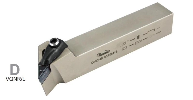 Nc Tool Plate Cylindrical Knife Type /d Dvqnr/l 2525m16 Tool Diameter ...
