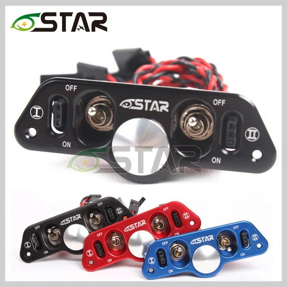 Alloy Double Switch Dual Rx/cdi Power Switch With Fuel Filler Gasoline ...