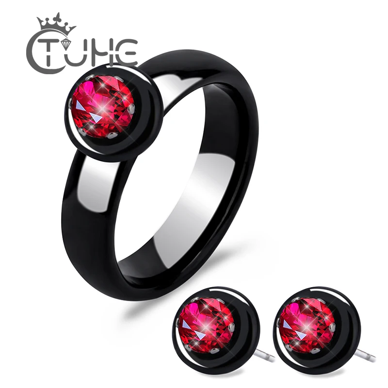 Healthy-Ceramic-Indian-Wedding-Crystal-Jewelry-Set-Earrings-Ring-for ...