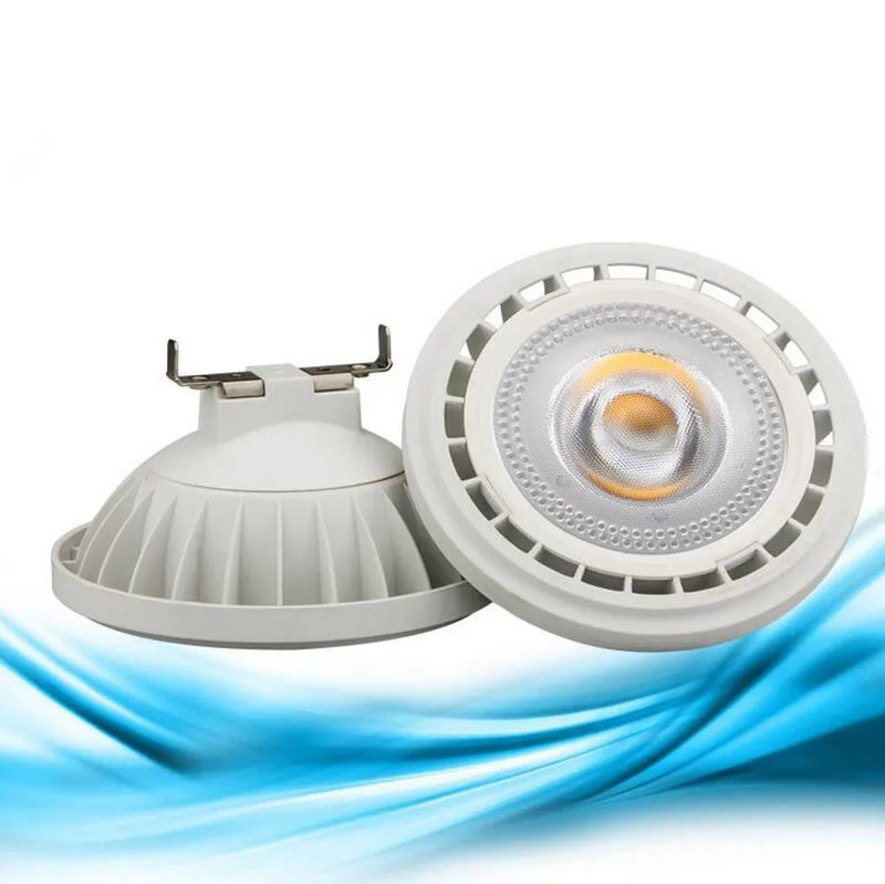 Free shipping High power COB 15W AR111 G53 LED bulb lights Ultra bright ...