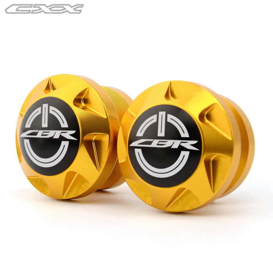 8MM CNC motorcycle parts Swing Arm Stand Screws Sliders Spools For ...