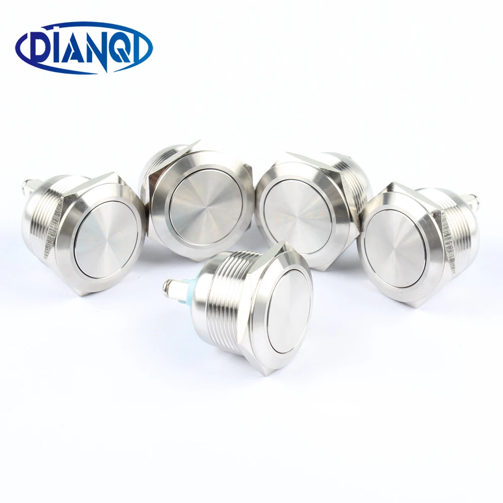 22mm waterproof metal push button stainless steel Push Button Switch ...