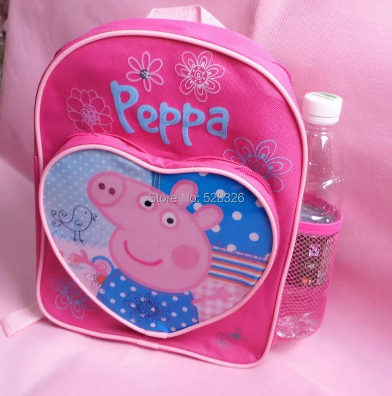 Hot sell new 2014 1pcs peppa pig bag children's school bags backpacks ...