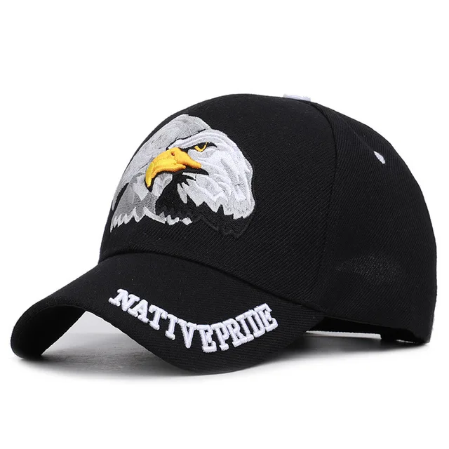 Men’s Animal Farm Snap Back Trucker Hat Patriotic American Eagle and ...