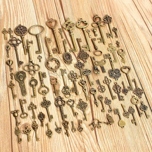 Antique Skeleton Keys Bulk