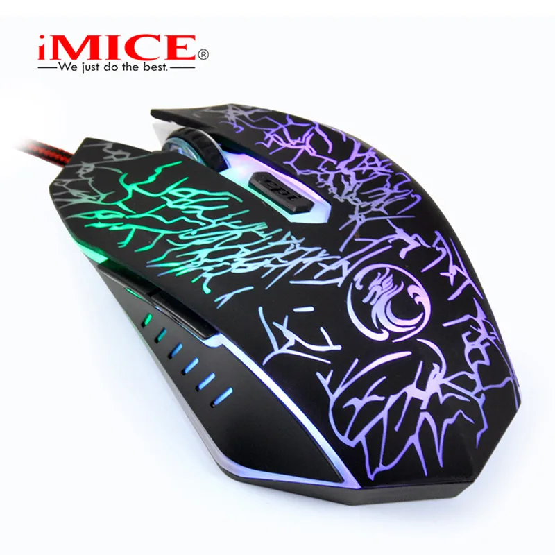 Imice X5 Gaming Mouse 6 Buttons 4 Adjustment Dpi Usb Optical Wired ...
