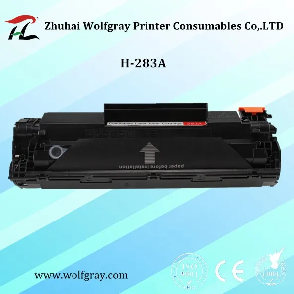 1pk Compatible For Hp Cf283a Cf283 283a 283 83a Refillable Toner ...