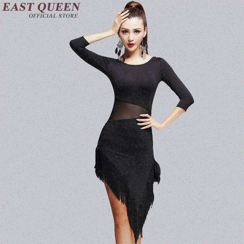 Kostum Tari Latin untuk Wanita Gaun Dansa Salsa Wanita Kostum Tari ...