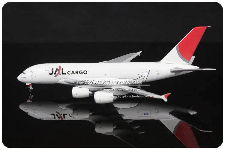 Japan air freight JAL Cargo Airbus Airbus A380 1:40 0 model plane|a380 ...