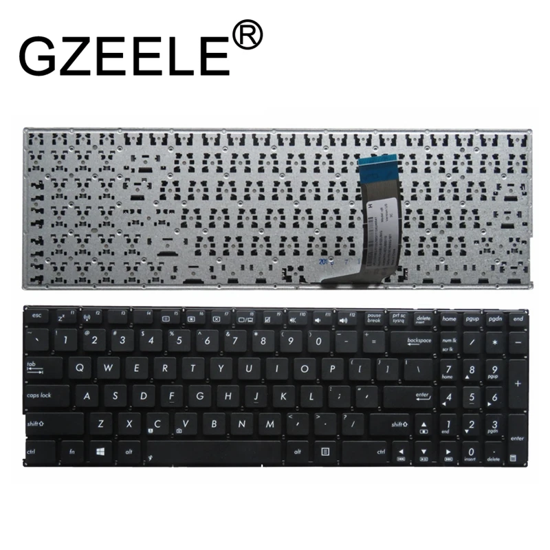English-Keyboard-for-ASUS-X556-X556U-X556UA-X556UB-X756U-X756UA-X756UB ...
