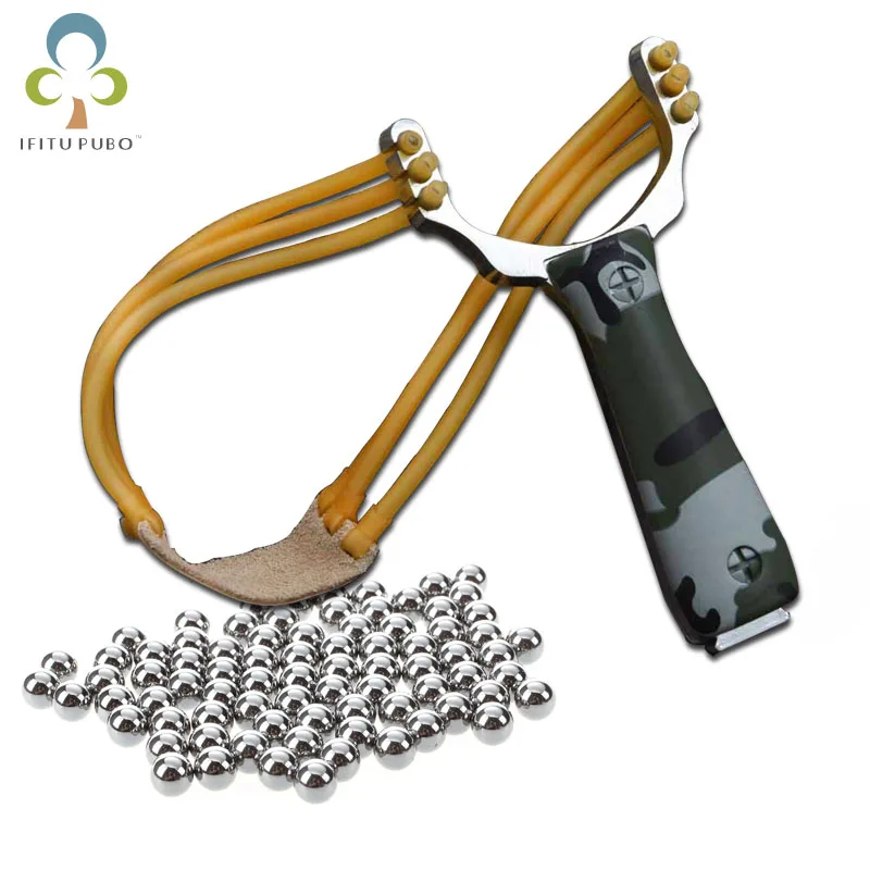 Professional Powerful Slingshot Sling shot Aluminium Alloy Catapult ...