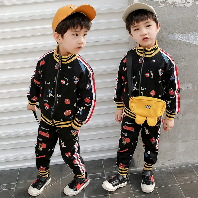 Fashion-roupa-infantil-kids-clothes-boys-tracksuit-spring-clothing ...