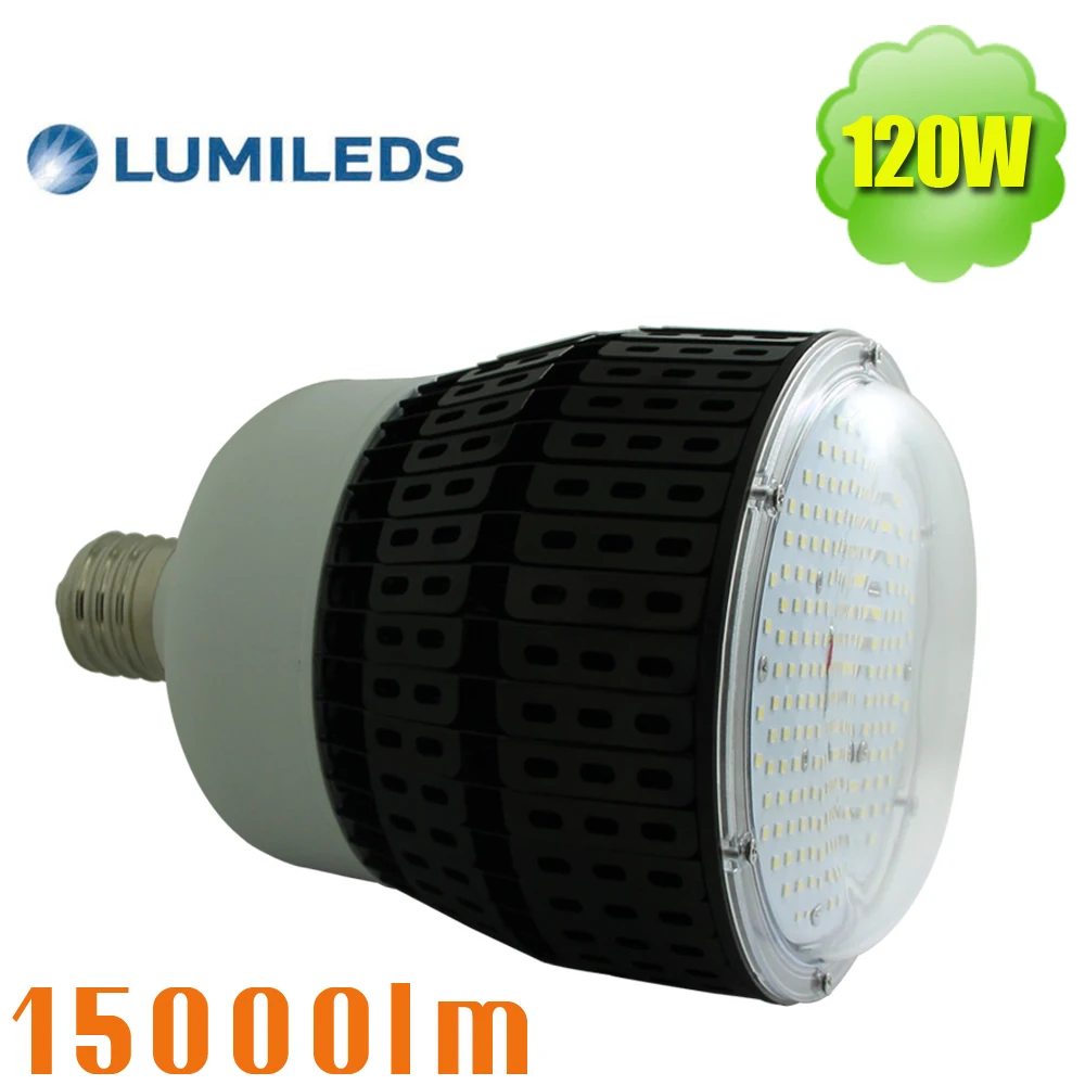 180 Degree Beam Angle 3030 SMD 120W LED Low Bay Retrofit Corn Bulb ...