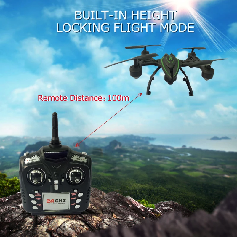 Pioneer UFO RC Drone With WIFI Camera 8CH Remote Control