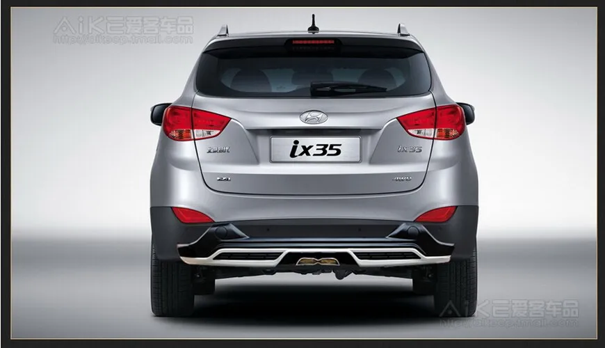 Fit For Hyundai Ix35 2009-2017 Led Front+ Rear Bumper Diffuser Bumpers ...