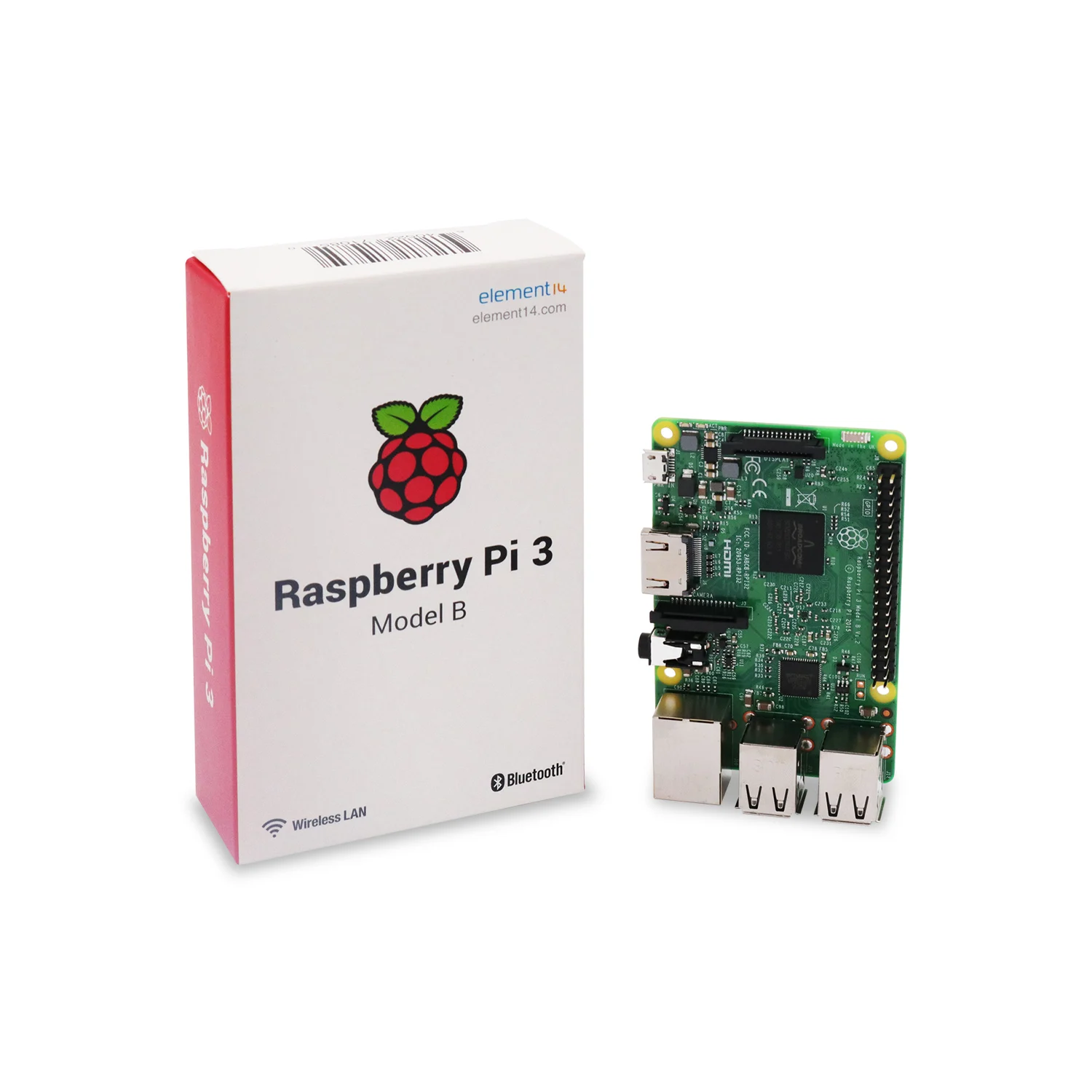 Aliexpress.com : Buy Raspberry Pi 3 Model B Board 1GB LPDDR2 BCM2837 ...