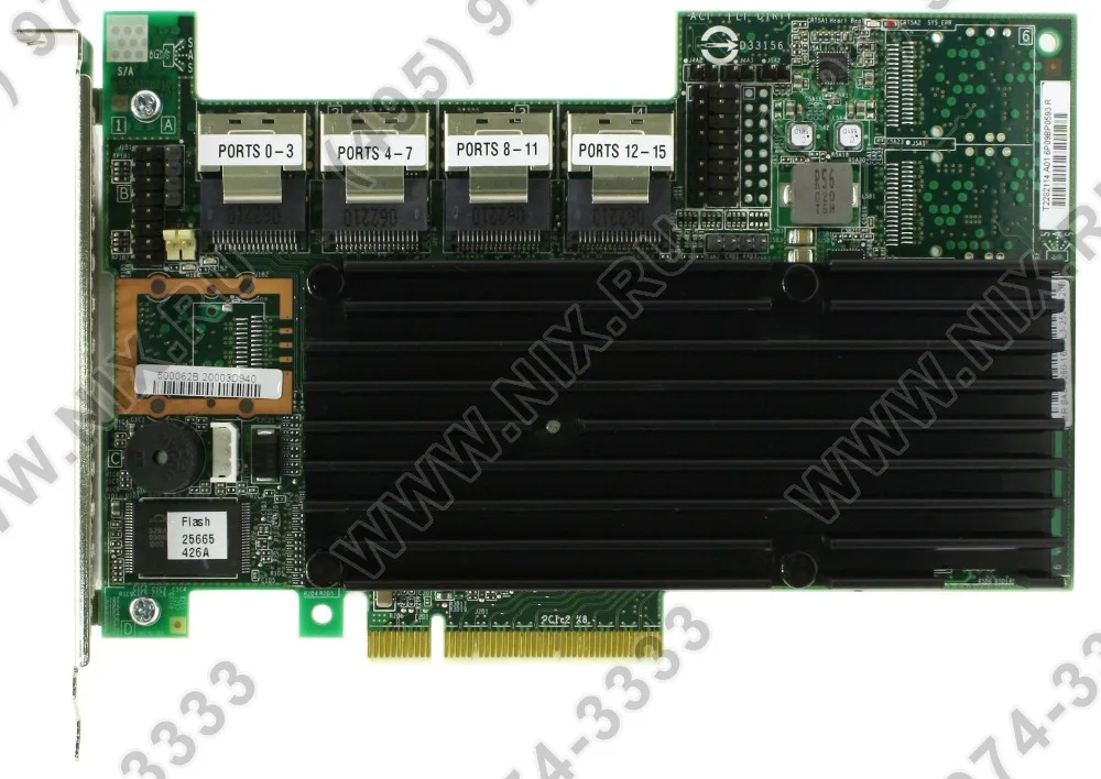 RaidStorage Avago LSI MegaRAID SAS 9260 16i LSI00208 16 port 512MB ...