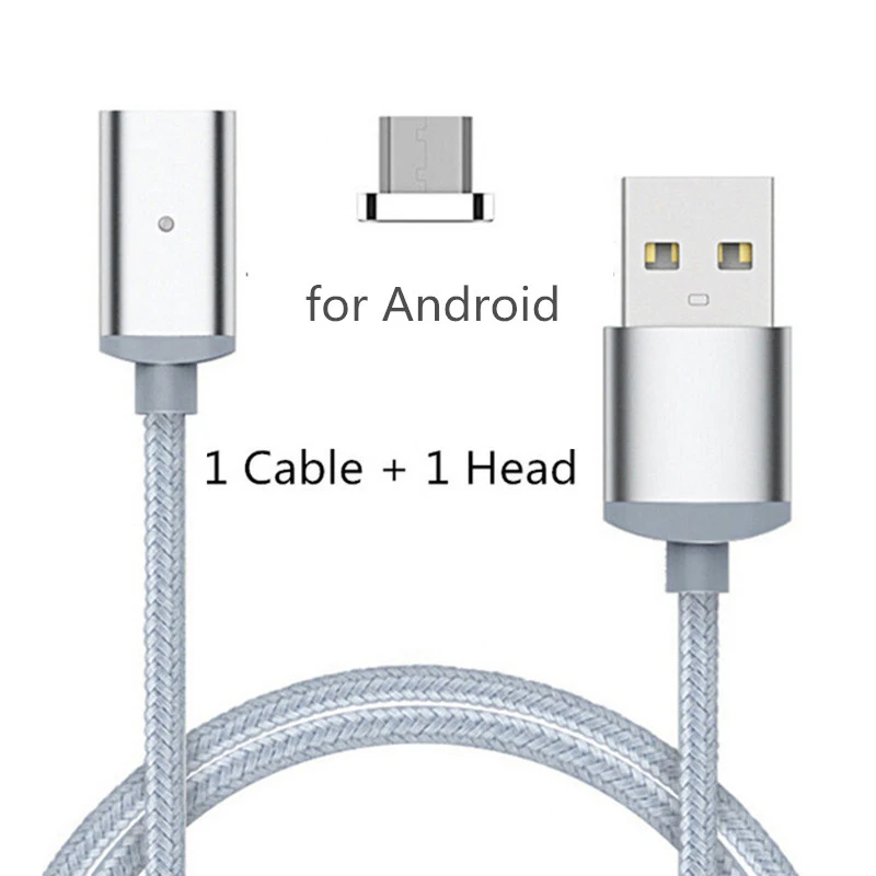 Android Micro USB Charging Cable Magnetic Adapter Charger For Phone ...