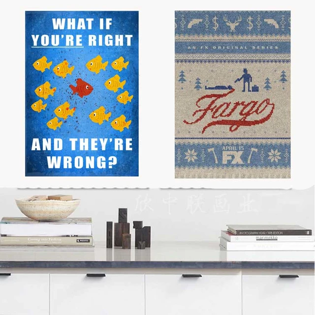 Fargo Fish Poster Series