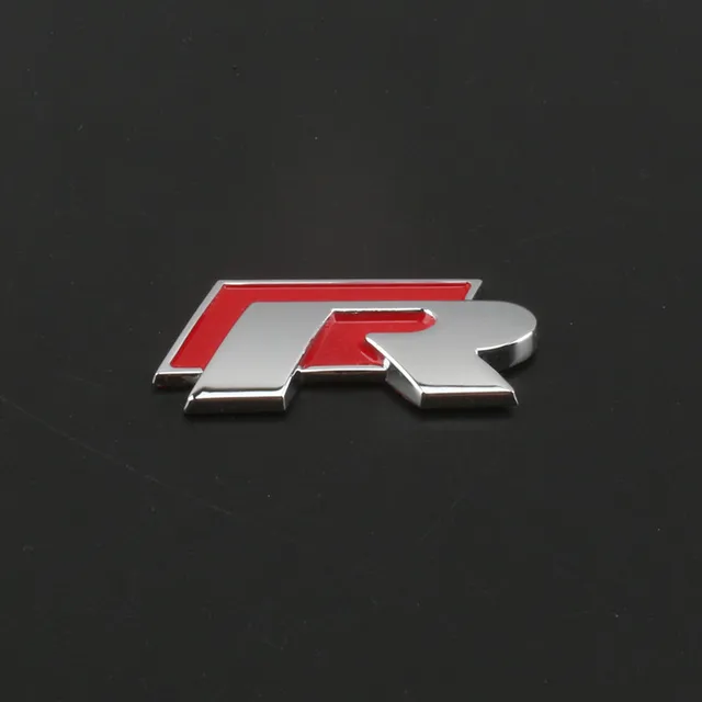 R RLINE R Line Racing Emblem Chrome Matte Metal Sticker Trunk Grille ...