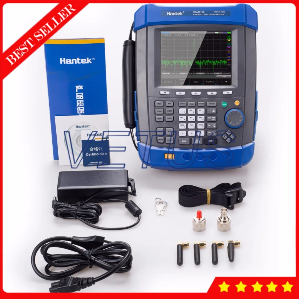 9 KHz 1.6 GHz HSA2016A Portable Handheld Digital Spectrum Analyzer per ...