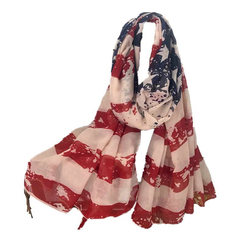 Ralph Lauren American Flag Scarf