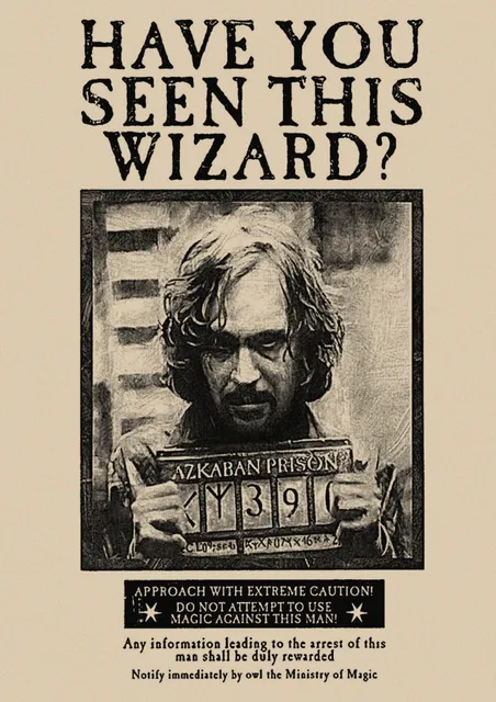Harry Potter Wanted Order Undesirable No.1 Vintage Kraft Poster Posters ...