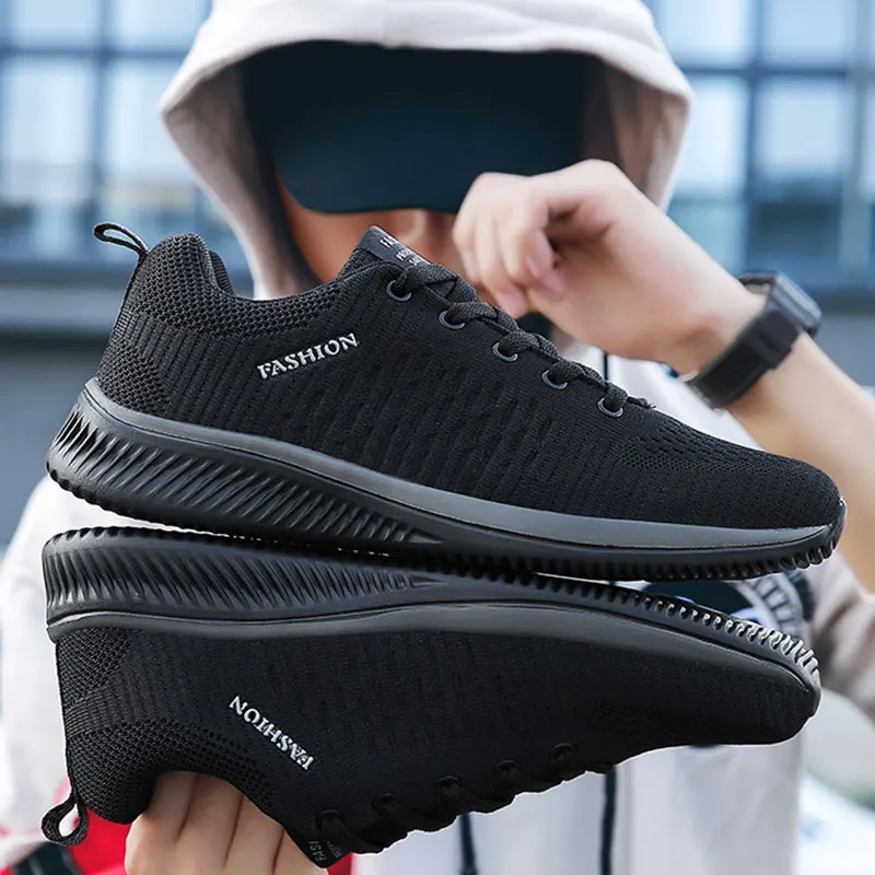 Мужская сетчатая обувь для бега; мужская обувь на шнуровке; легкие ...