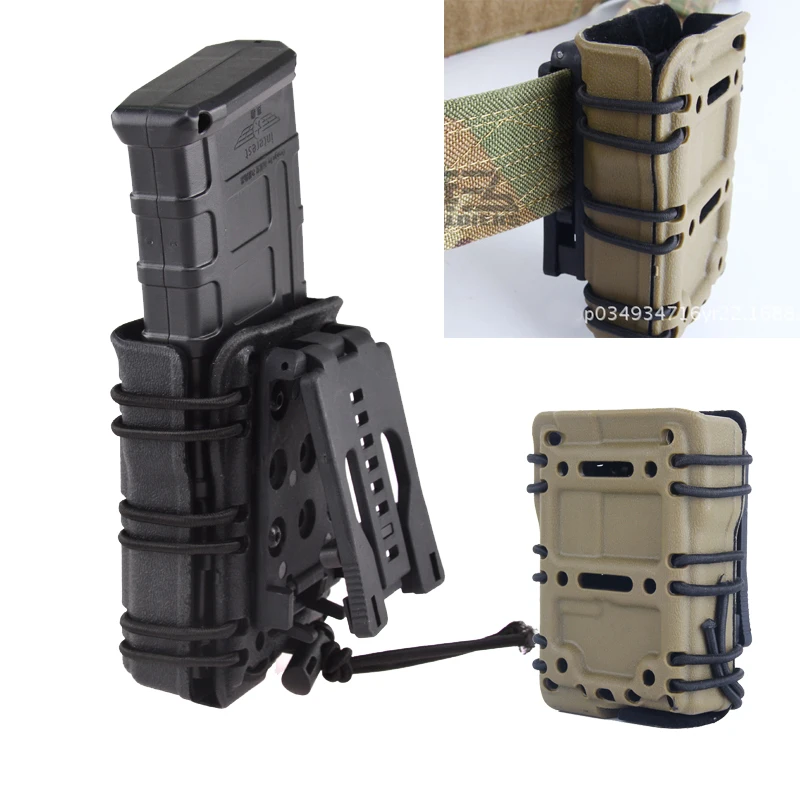 Magazine Pouch 5.56 .223 Mag Carrier for Belt Molle Standard with ...