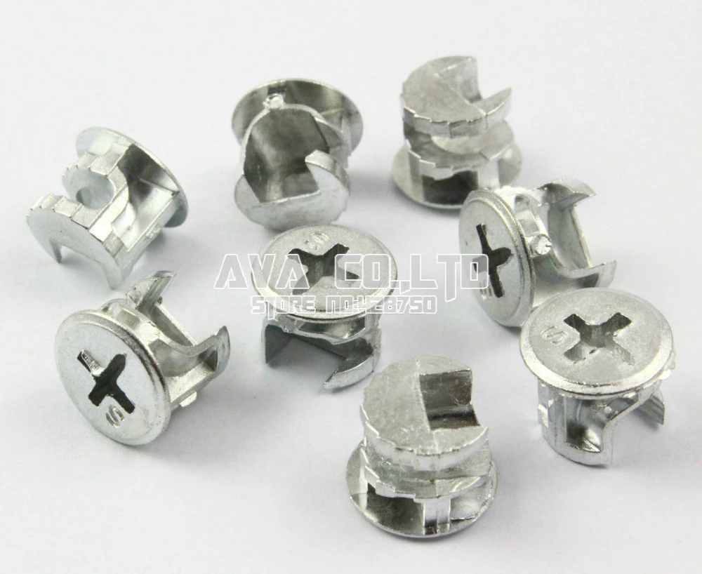 50 Pieces 12mm Diameter Furniture Connecting Cam Fittings Furniture Cam ...